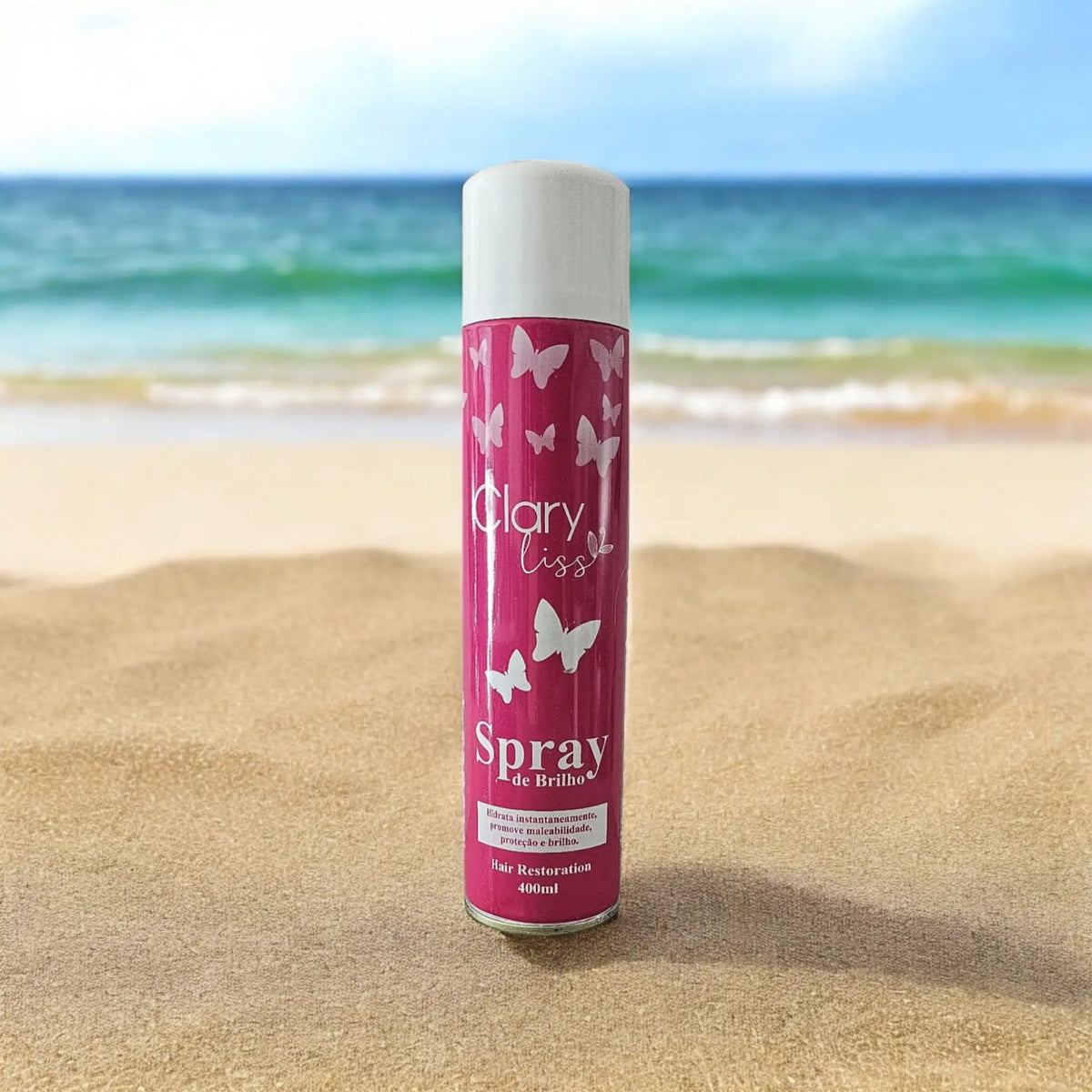 Spray Brillance Clary Liss pour des cheveux éclatants — Keratin Place